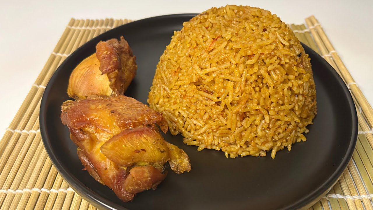 This is the easiest and most delicious smoky party jollof recipe || How ...