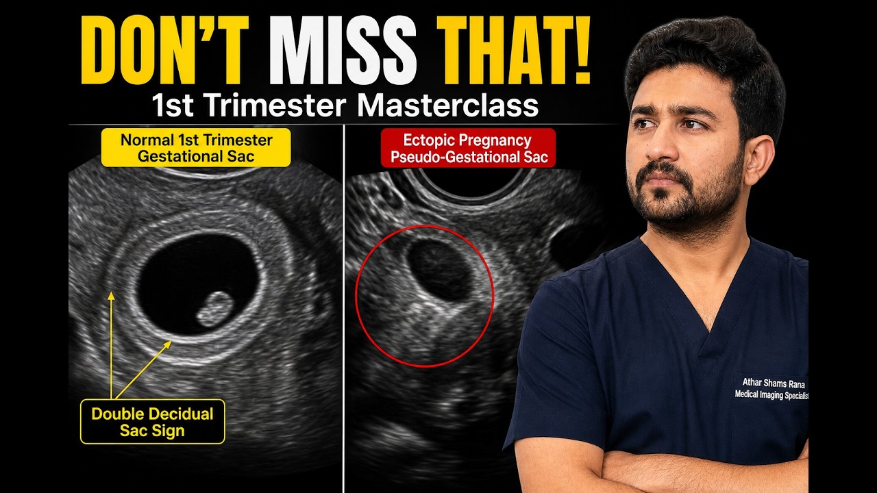 How to Master Early Pregnancy Ultrasound: Dating, CRL & Yolk Sac - YouTube