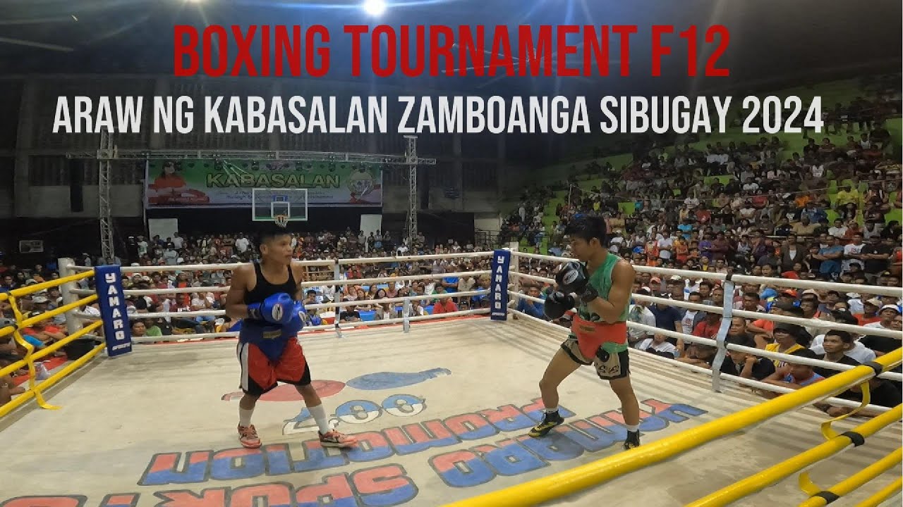 BOXING TOURNAMENT F12 I ARAW NG KABASALAN ZAMBOANGA SIBUGAY 2024 - YouTube