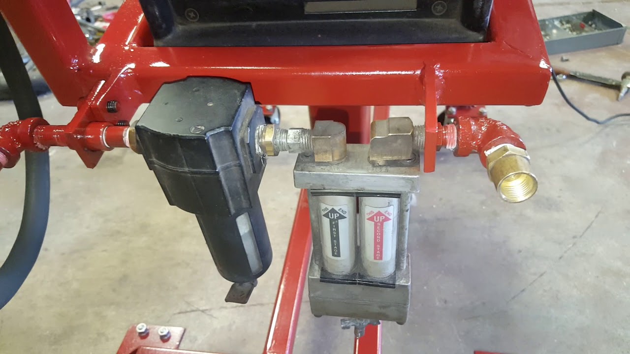 DIY plasma cutter cart - YouTube