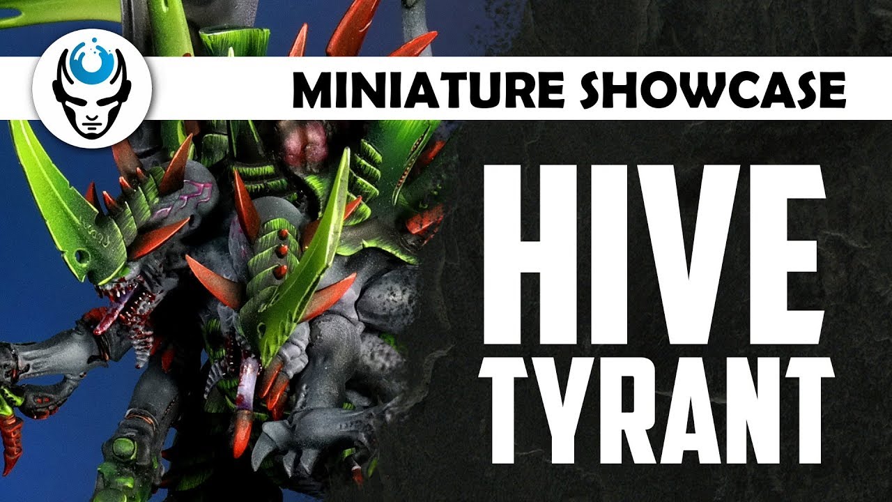 HIVE TYRANT - LVL 5 MINIATURE SHOWCASE 4K - YouTube