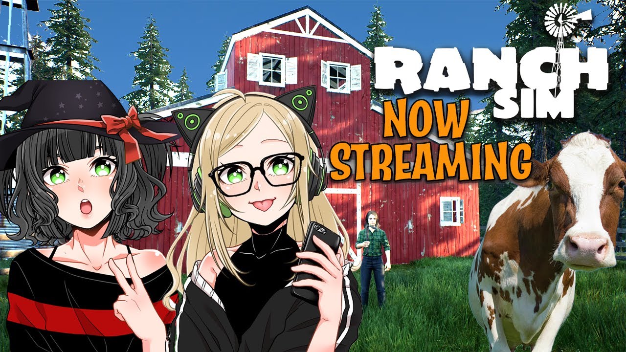 Building a RANCH with bestie!! - Ranch Simulator - YouTube