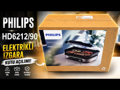 Philips HD6212/90 Elektrikli Izgara Kutu Açılışı #HD6212
