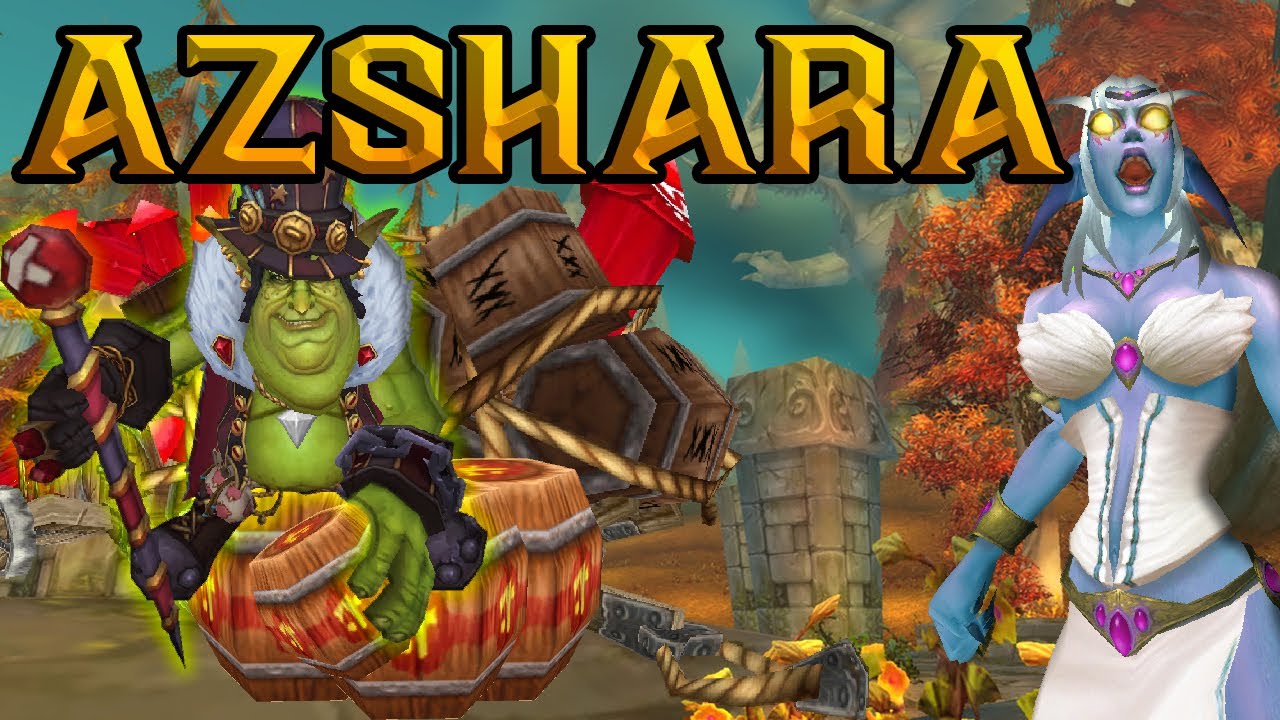 The Story of Azshara (Questing Zone) [Lore] - YouTube