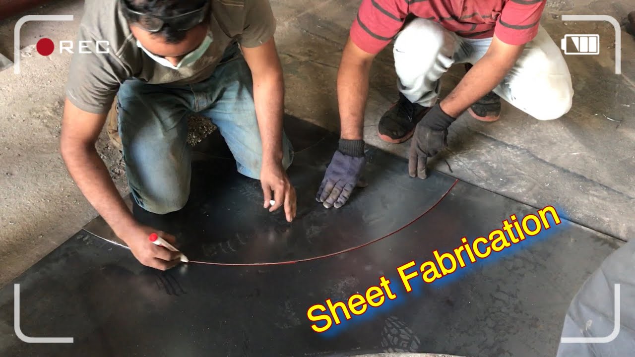 Sheet Fabrication For Chiller Exhaust Duct (Chemni) part 01 chiller ...