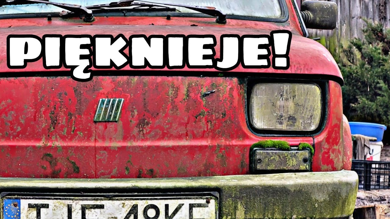 Rodzinna pamiątka zmienia kolor i żal to zakończyć - Fiat 126p Maluch ...
