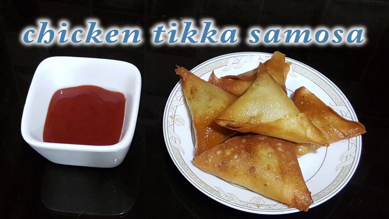 Chicken Tikka Samosa (Ramadan Special) | Chicken Samosa Recipe - YouTube