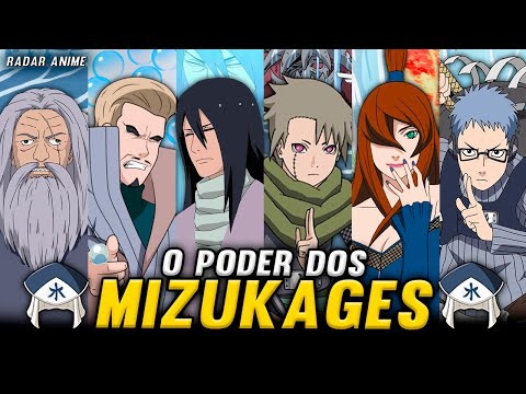 O PODER ESPECIAL DE CADA MIZUKAGE DA VILA DA NÉVOA