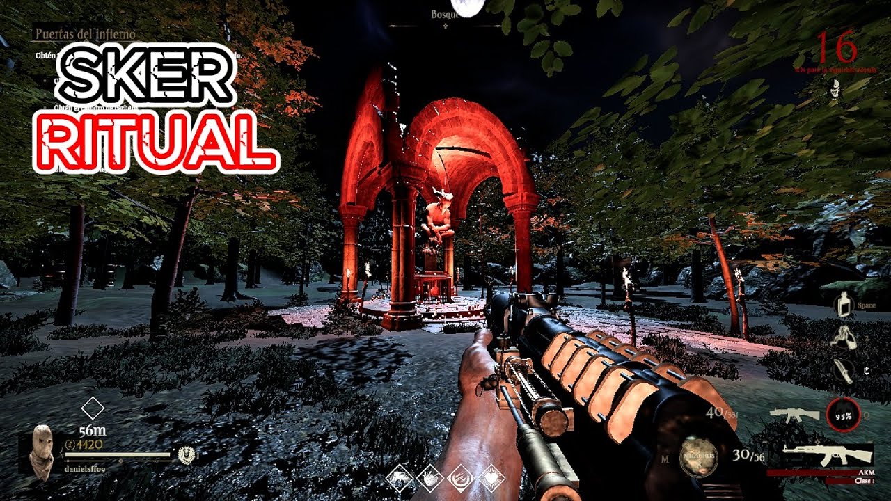 JUGANDO SKER RITUAL ¿MEJOR QUE CALL OF DUTY ZOMBIES? 😱😱 - YouTube