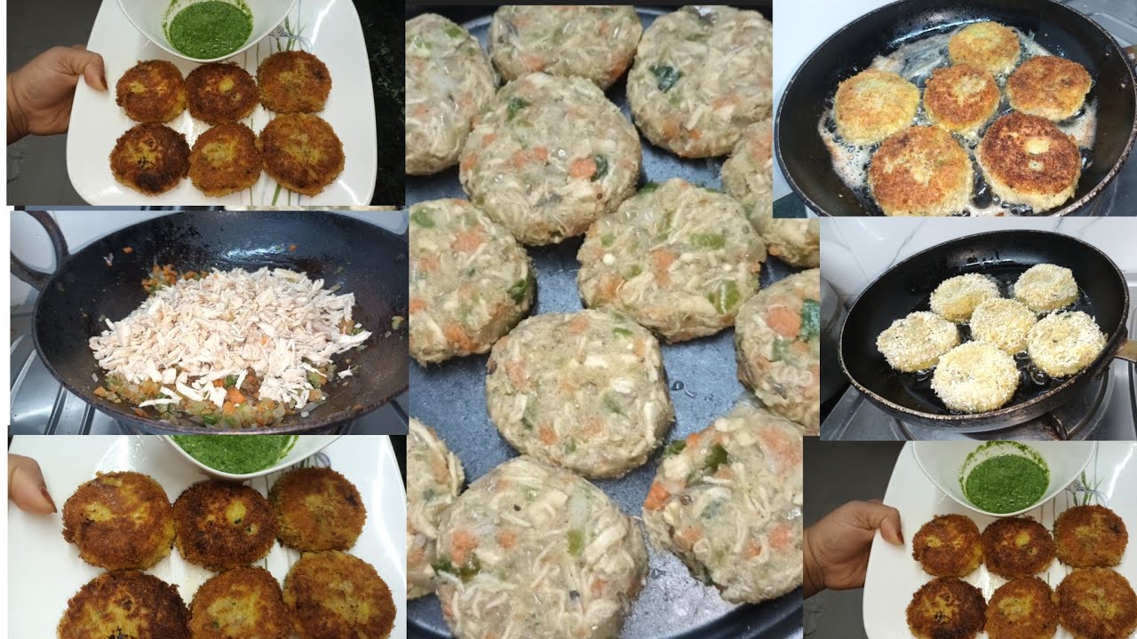 Chicken Kabab | Russian Cutlet Easy Recipe | How to make Perfect ...
