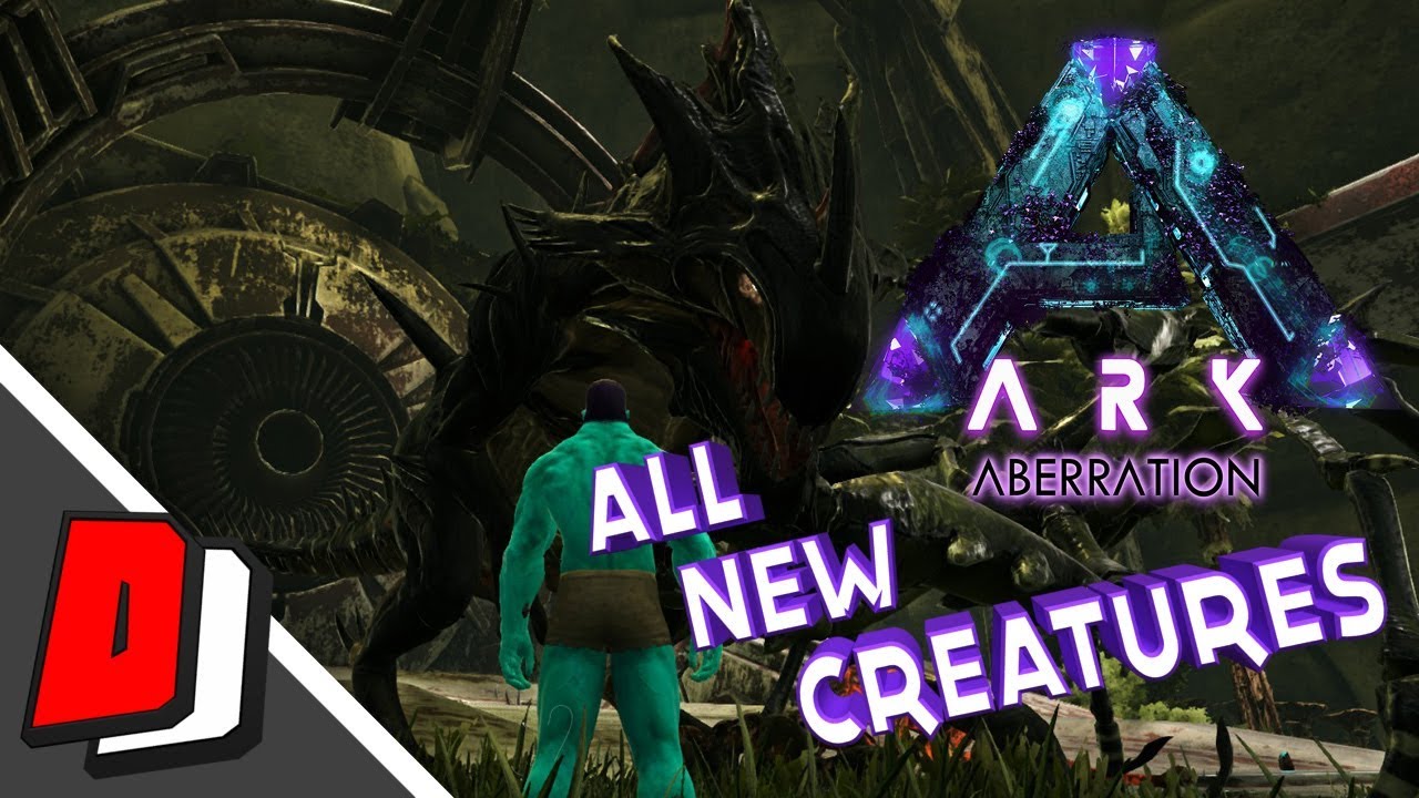 ARK ABERRATION - ALL NEW CREATURES!!! - RAVAGER, NAMELESS AND REAPER ...