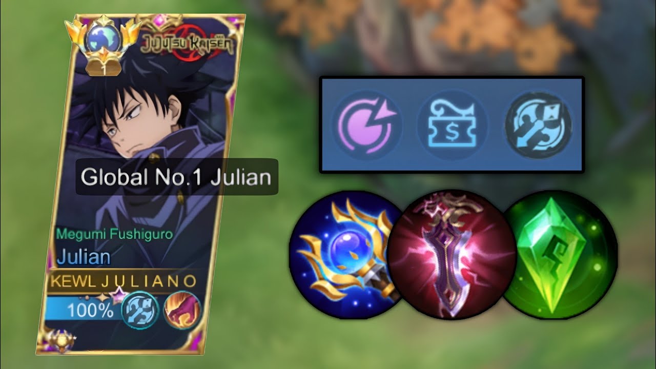 JULIAN BEST ONESHOT BUILD & EMBLEM SET FOR AUTO WIN IN SOLO RANK ...