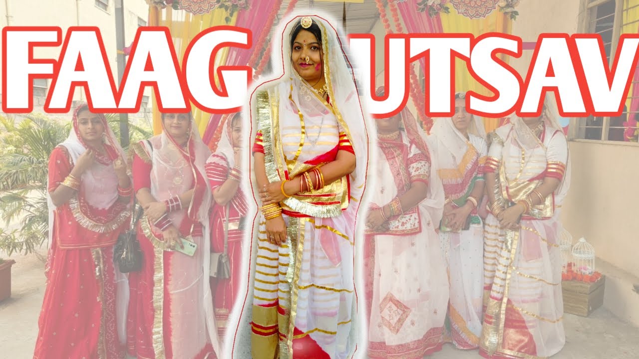 Celebrating faag utsav | PR vlog 2| Tradition of Rajasthan | फाग उत्सव ...