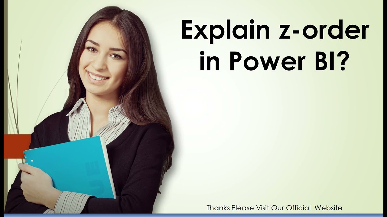 Explain Z Order In Power BI YouTube