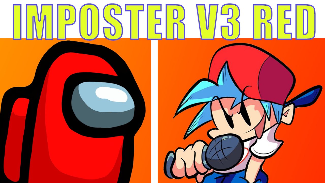 Friday Night Funkin' VS Red Impostor V3 WEEK 1 + Cutscenes (FNF Mod ...