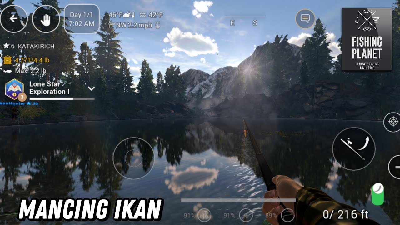 Mancing Ikan di Pagi Hari - Fishing Planet - YouTube