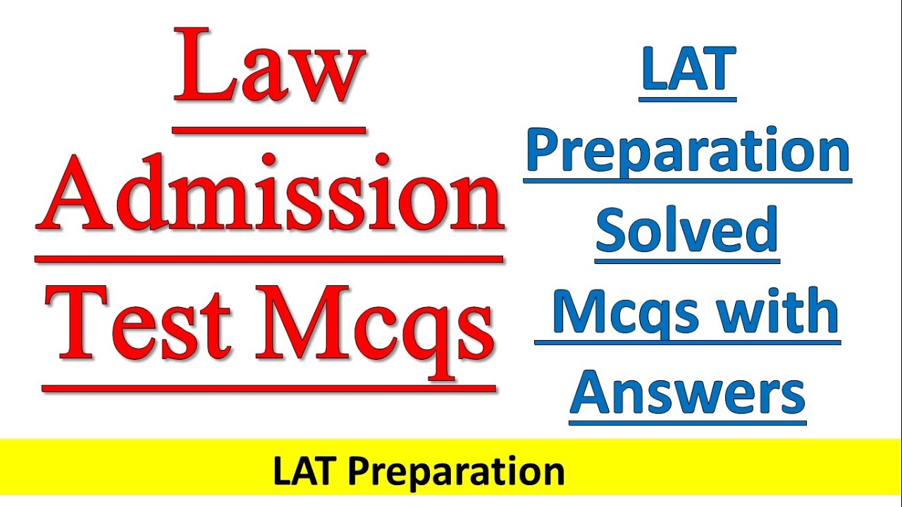 law admission test 2023 preparation|lat solved mcqs|lat questions and ...