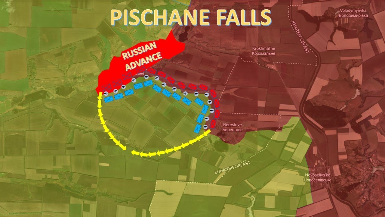 Russia Captures 90 % Of Krasnohorivka l Pischane Fully Captured - YouTube