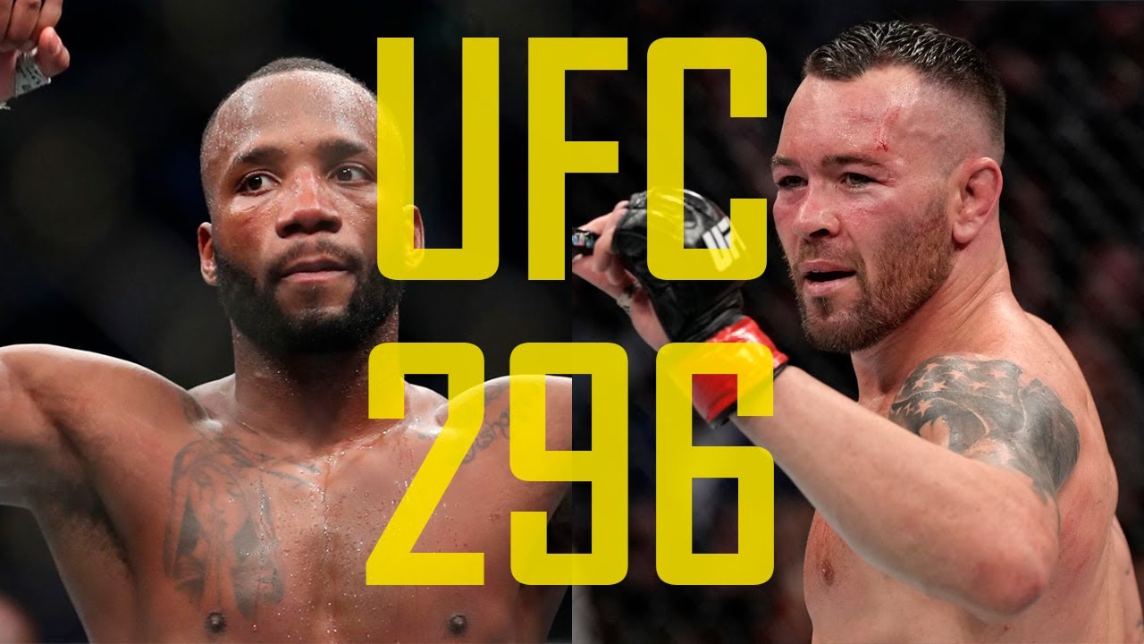 Leon Edwards vs Colby Covington para UFC 296 - YouTube
