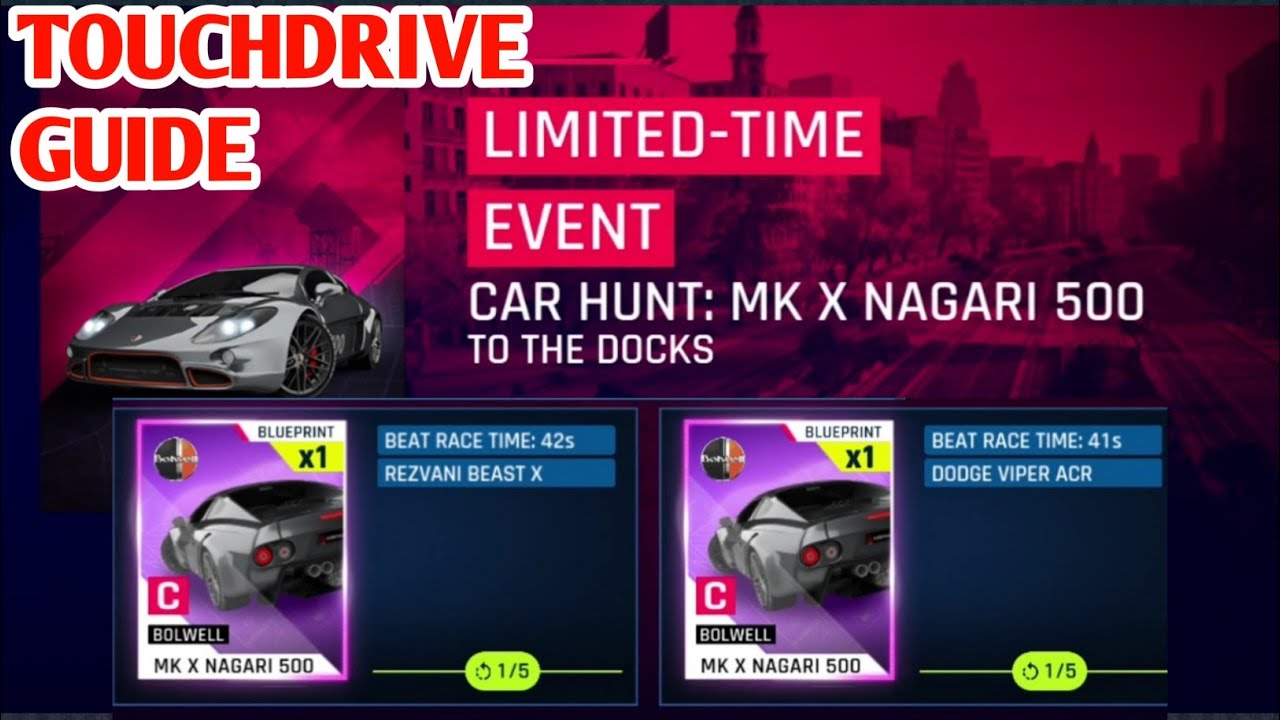 Asphalt 9 | Bolwell MK X Nagari 500 | Car Hunt | Guide | Touchdrive ...