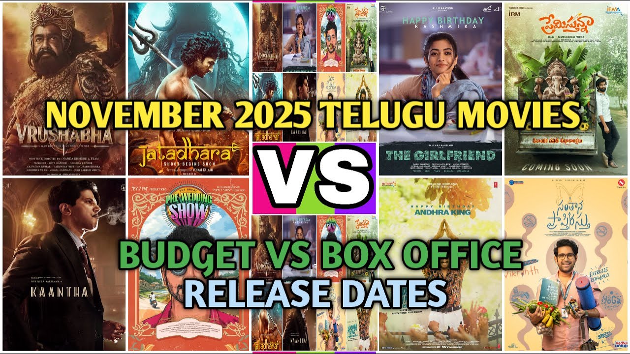 Box office predictions for November 2025 movies releases dates : who ...