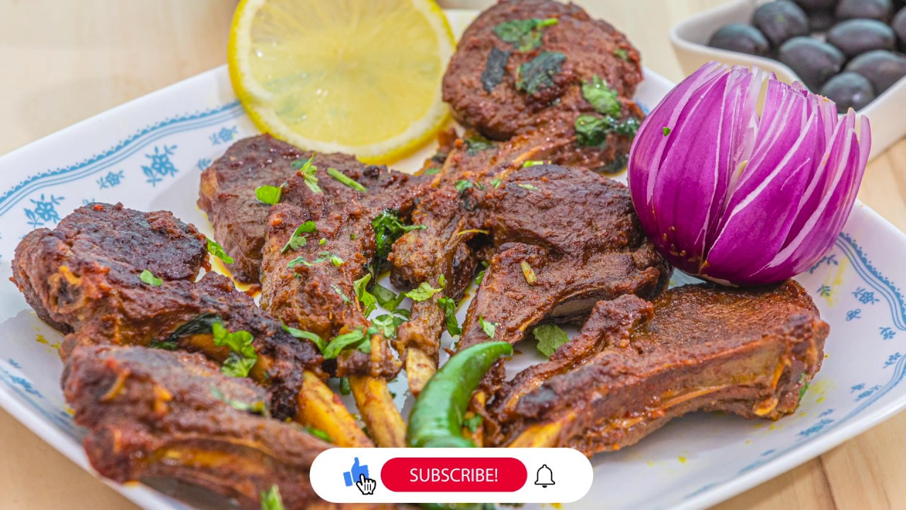 Spicy Mutton Chops by Culinary Hub - YouTube