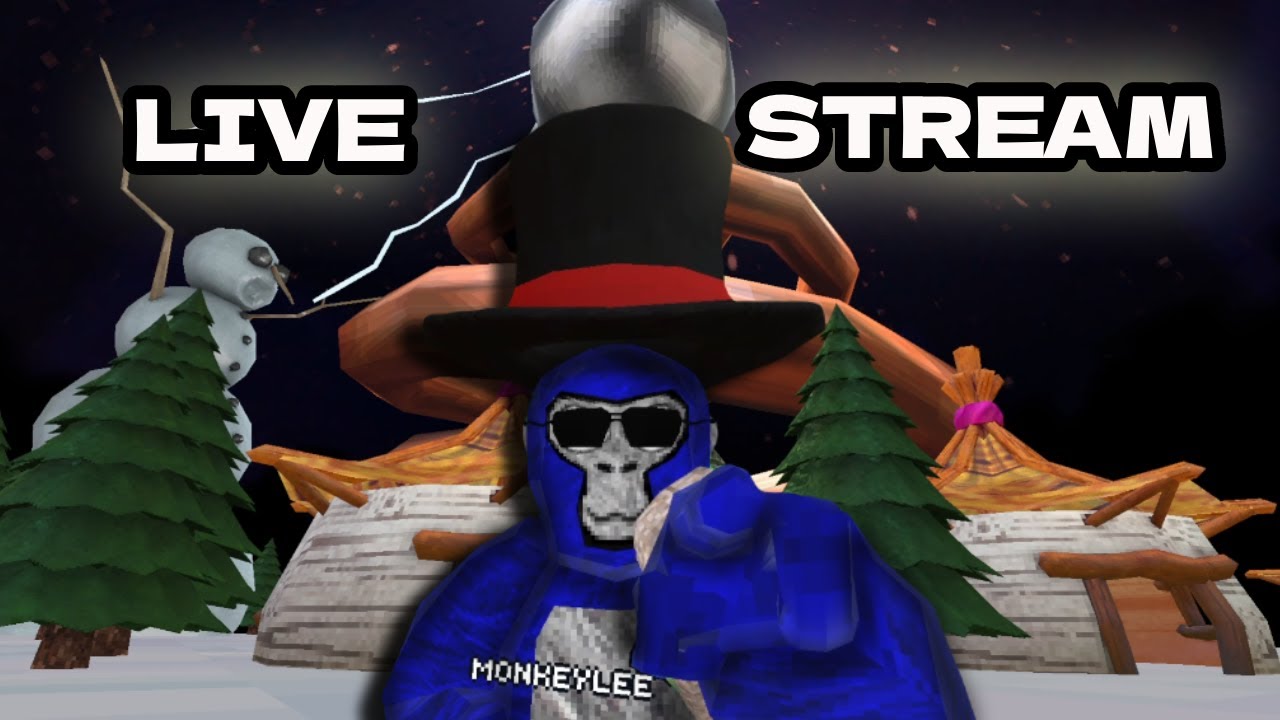Gorilla Tag Friday Night Live Stream - YouTube