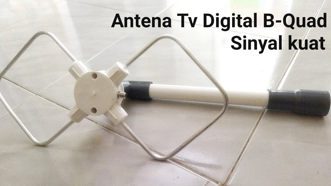 Antena B-Quad sinyal kuat - YouTube