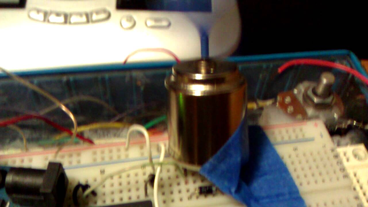 Arduino Uln2803 And Hobby Motor Youtube