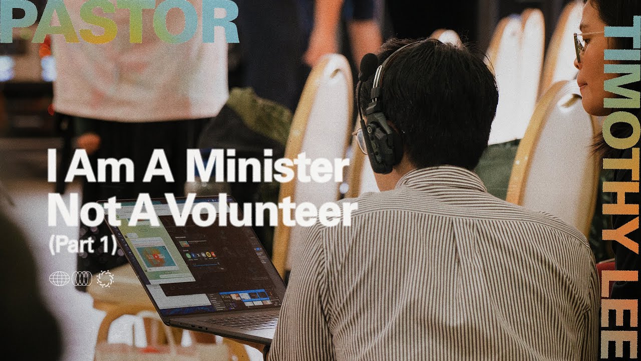 I Am a Minister Not a Volunteer | Pastor Timothy Lee | 29 Dec 2024 ...