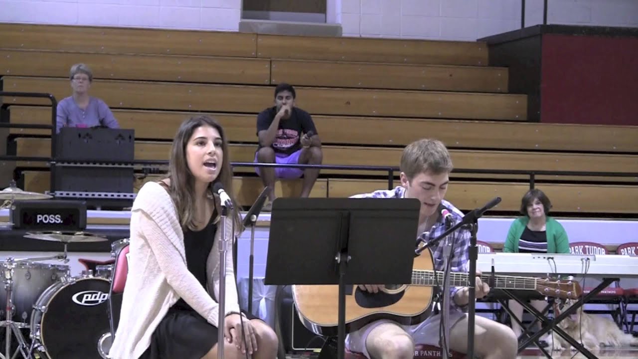 Sydney Weiss & Jack McCarter - Upper School Talent Show 2014 - YouTube