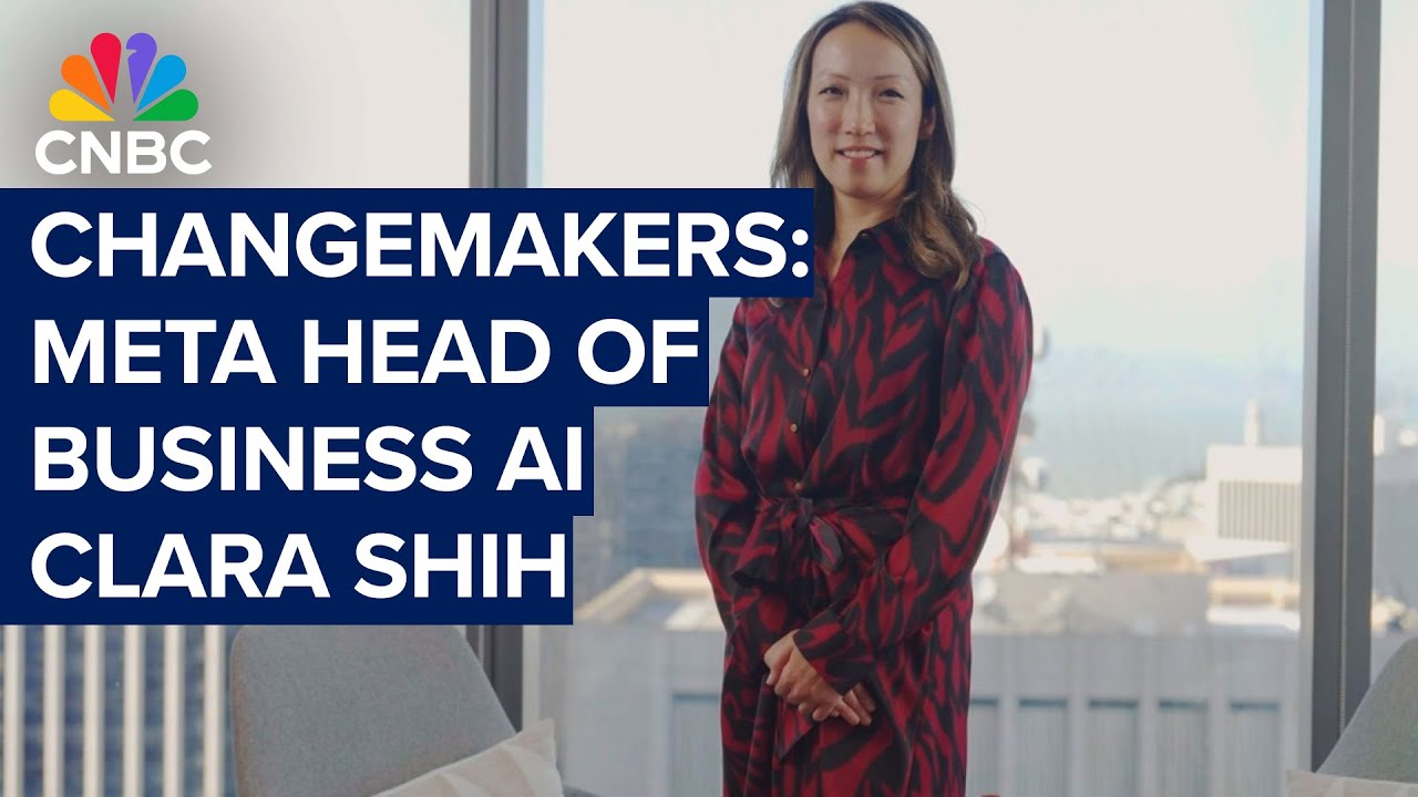 Changemakers: Meta Head of Business AI Clara Shih on leading in a male-dominated industry - YouTube