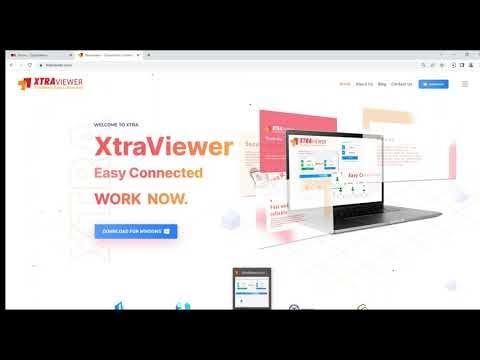 XtraViewer - Tutorial Remote Desktop Control Easy - YouTube