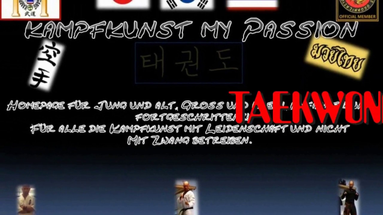 Taekwondo Technikreihe Seogis 3. Dwit-gubi Rückwärtsstellung - YouTube