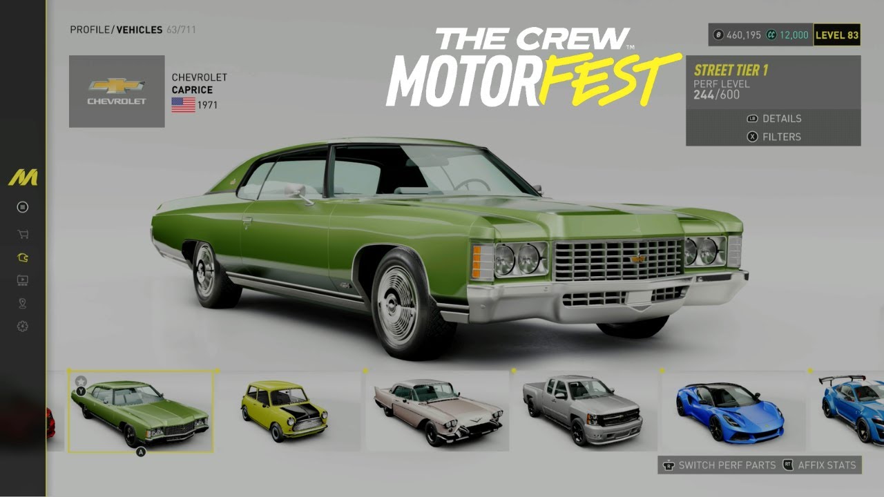 The Crew Motorfest - Chevrolet Caprice Customization - YouTube