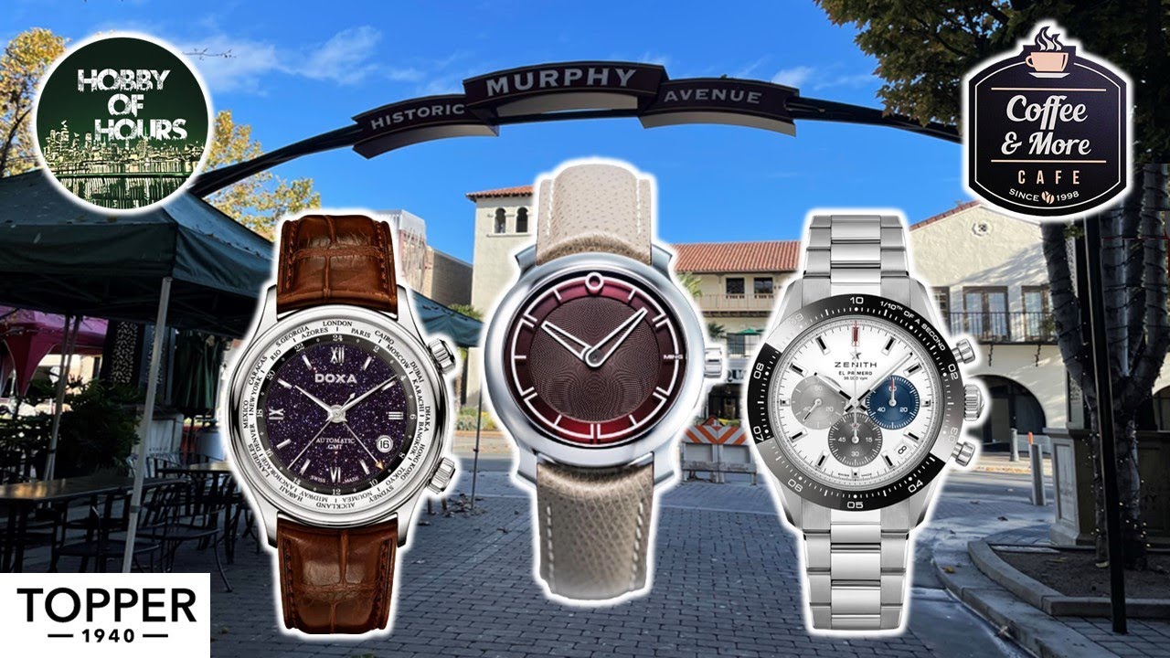 Topper Jewelers Rocks...Doxa, Ming and Zenith! - YouTube
