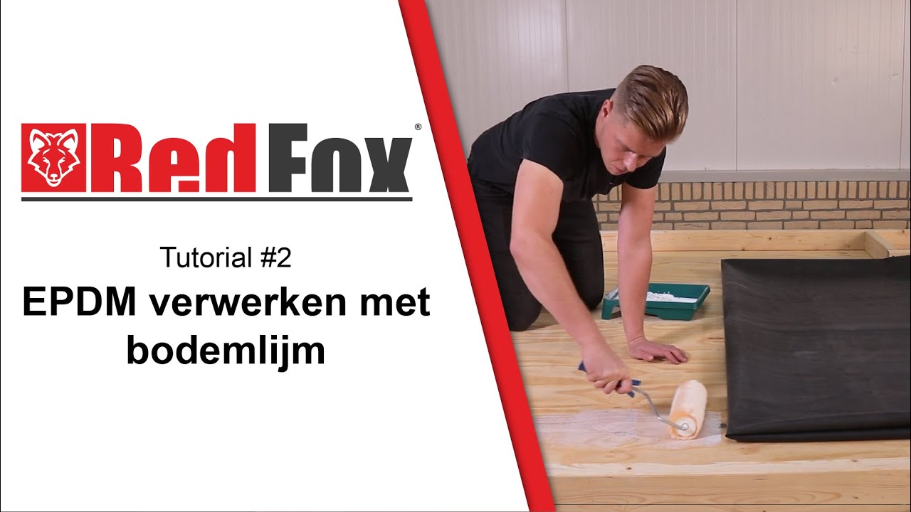 EPDM verwerken met Bodemlijm | TUTORIAL #2 - YouTube