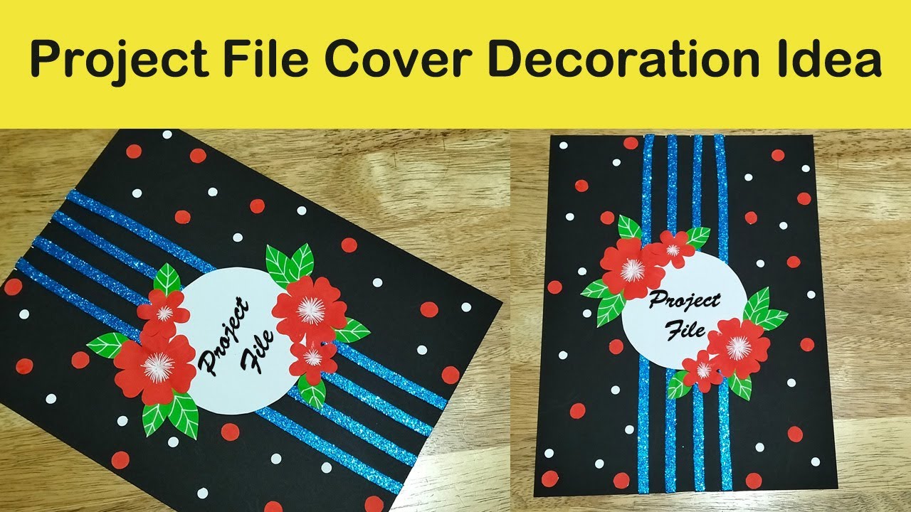 Project File | Scrapbook Decoration Idea | Assignment - YouTube