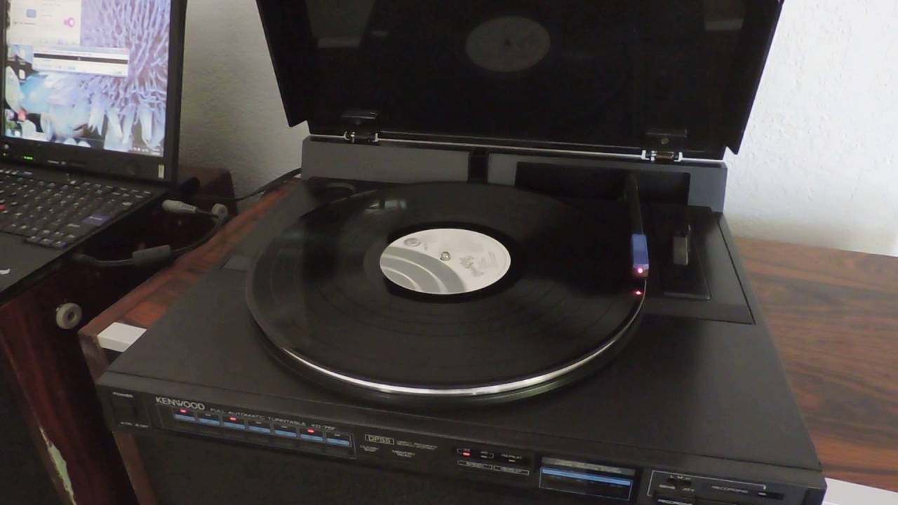 Kenwood KD 75F Linear Tracking Direct Drive Programmable Turntable ...