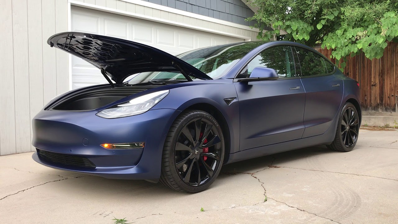 Tesla Model 3 Automatic Trunk/Frunk - YouTube