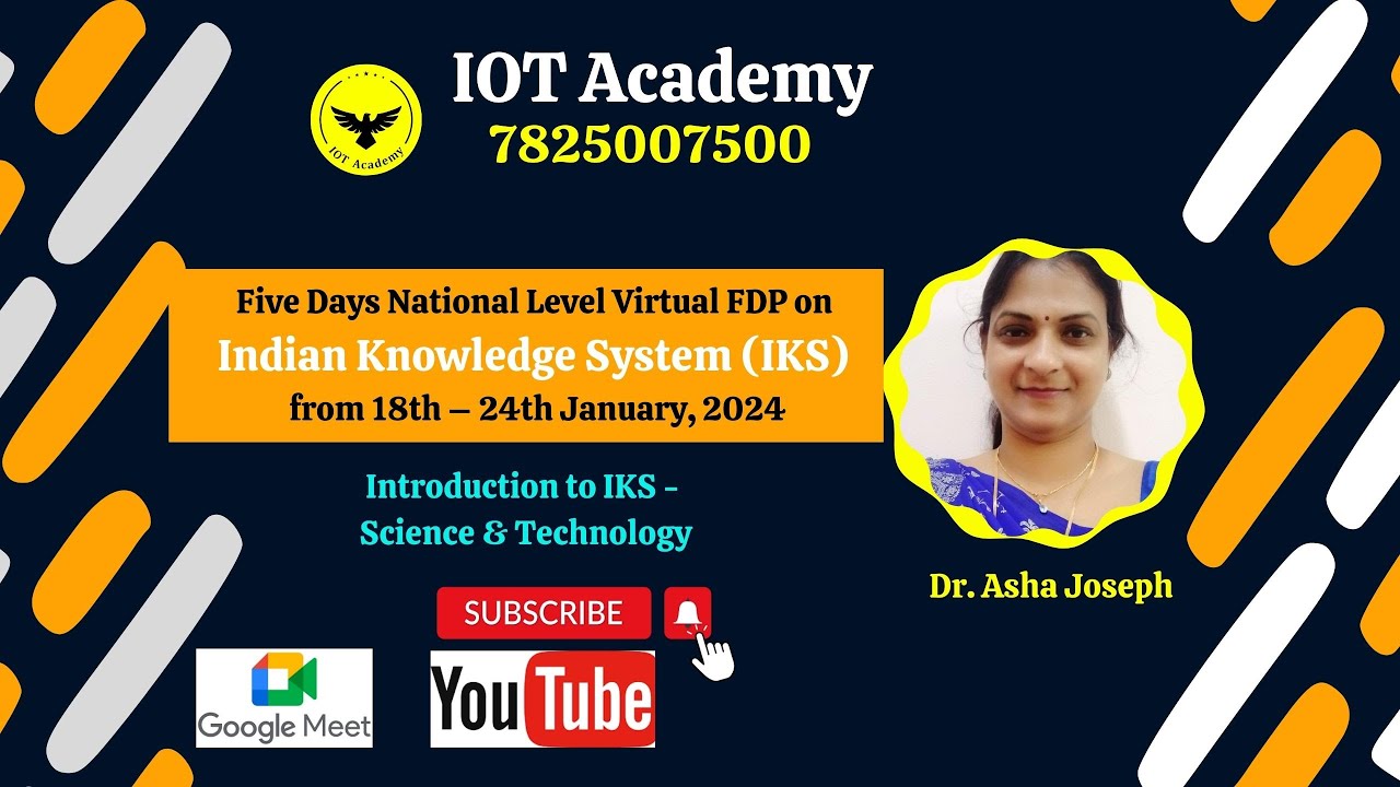 Introduction to IKS - Science & Technology - YouTube