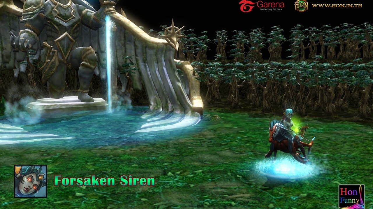 HoN Avatar Spotlight : Forsaken Siren - YouTube