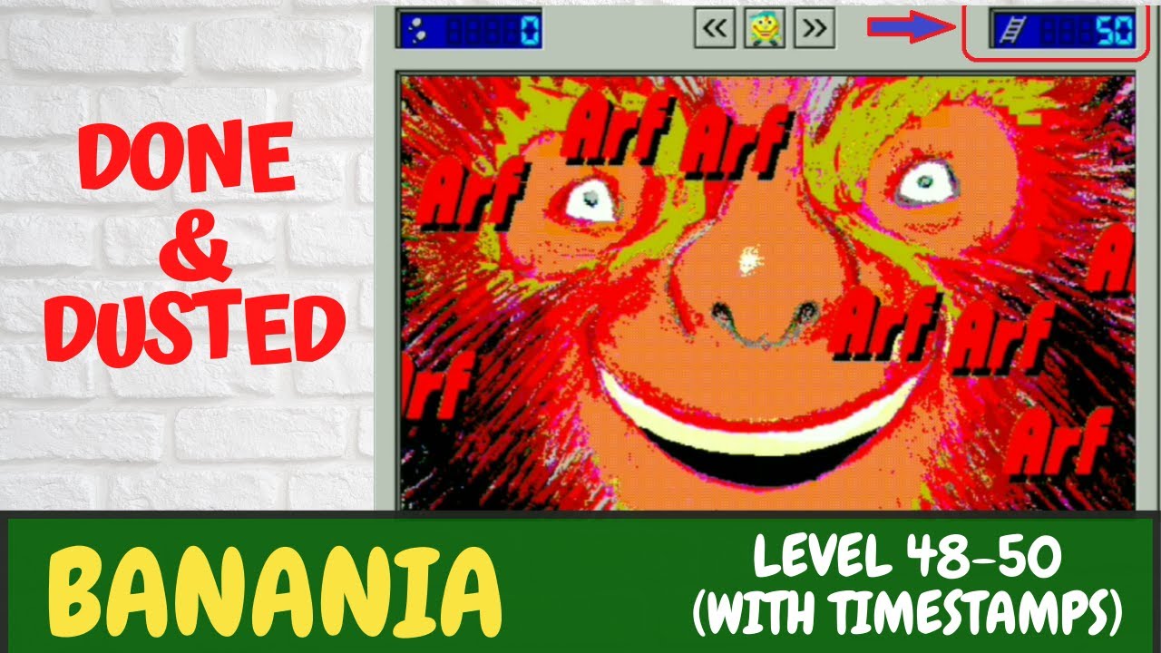 Banania 1992 Game | Levels 48-50 with Timestamps | #strictlygaming # ...