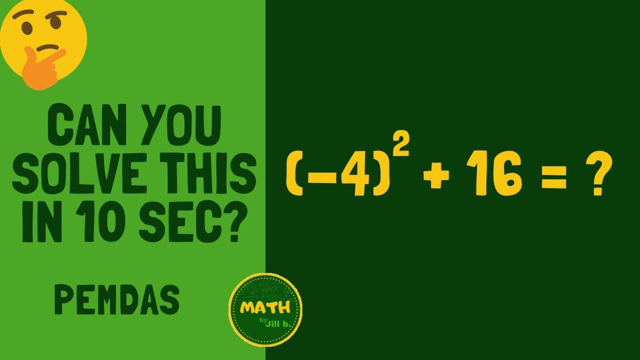 How to Solve this Math Problem in your Head? Challenge! - YouTube