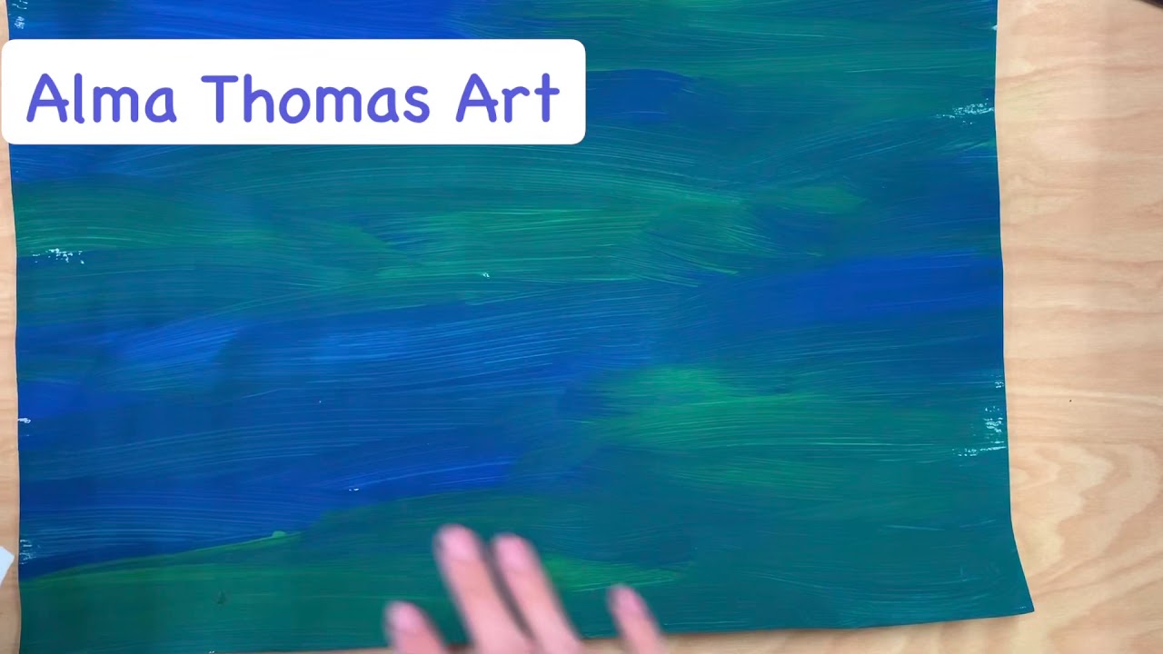 Adapted Art Alma Thomas Art part 2 - YouTube