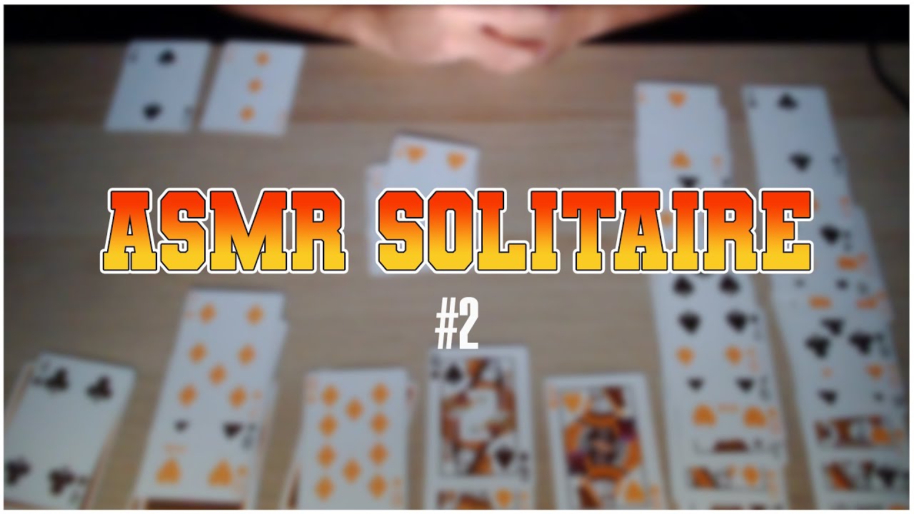 ASMR 🎧 Playing Solitaire! #2 - Whispered/Soft Spoken - YouTube