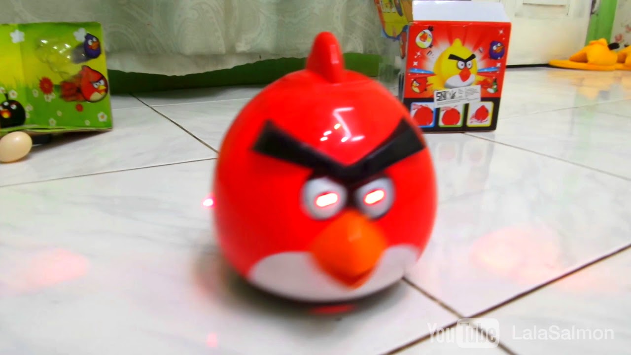 mainan angry bird bertelur - YouTube