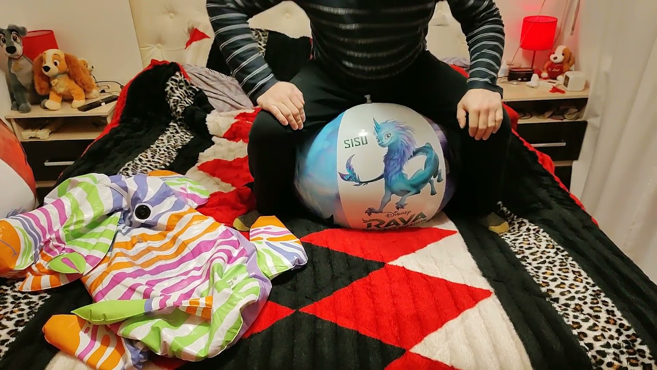 Riding deflating classic and custom toys - YouTube