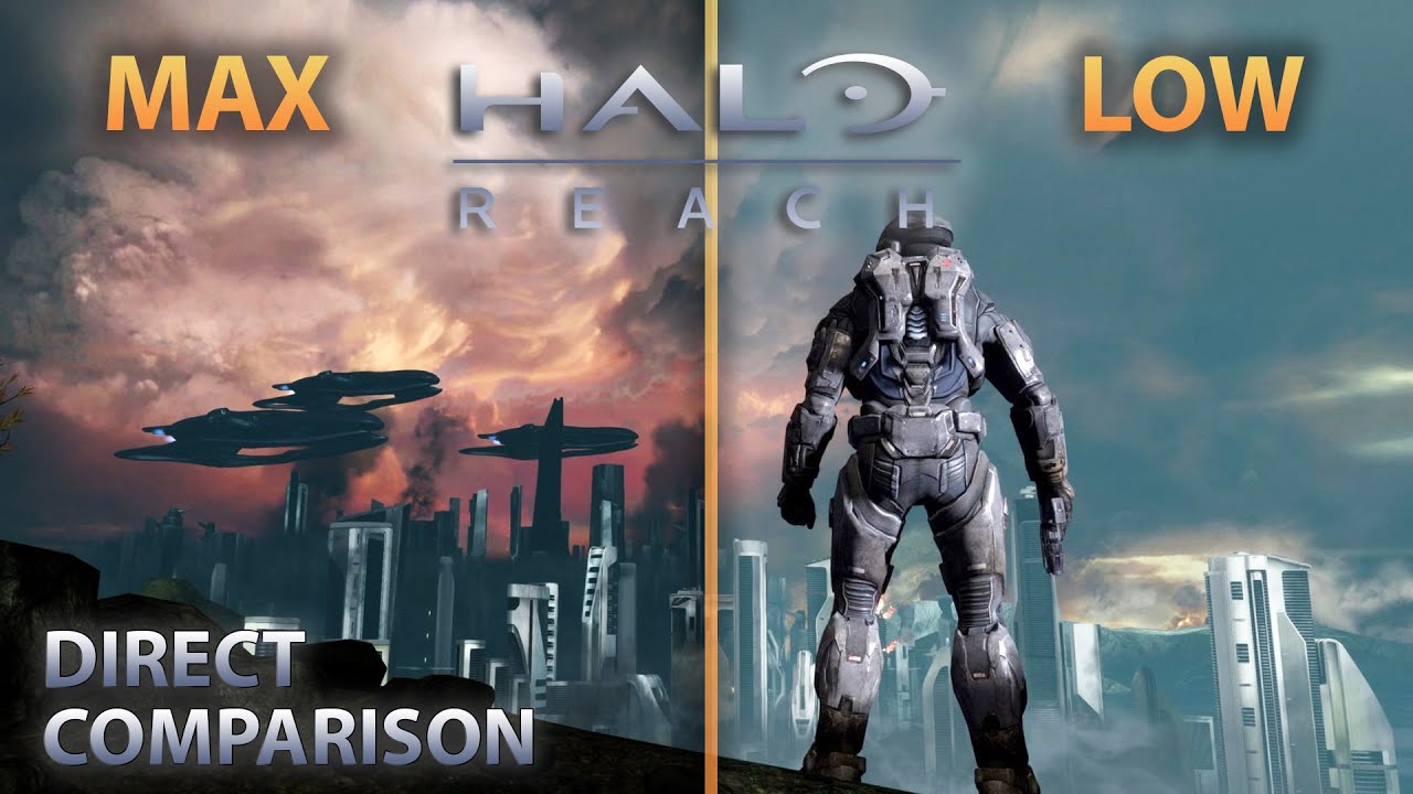 📊 Halo Reach PC [Max vs Low] [Graphics Comparison] - YouTube