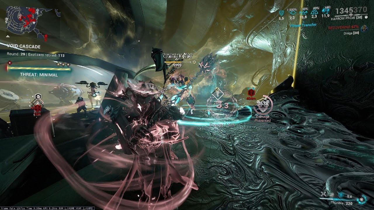 Warframe | Harrow level cap | Solo Void Cascade Level Cap | Harrow ...